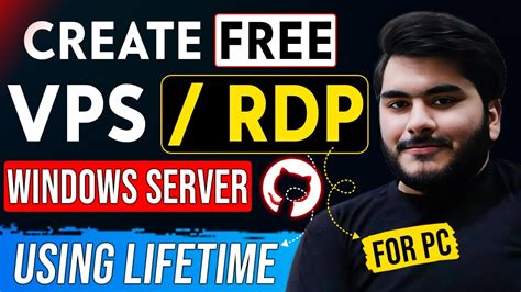 How To Create Free Windows Rdp Using Github Get Free Vps Rdp For Lifetime Free Rdp Youtube