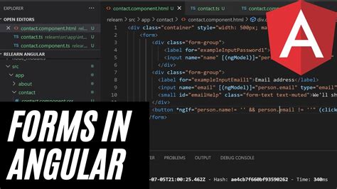 Creating A Basic Form In Angular Using The NgModel Directive