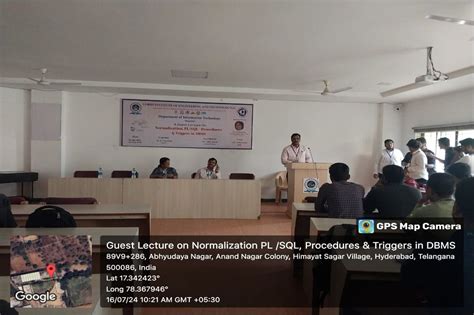 Normalization Plsql Procedures And Triggers In Dbms Lords Institute Of Engineering And Technology