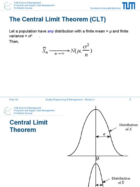 The Central Limit Theorem Clt Pdf