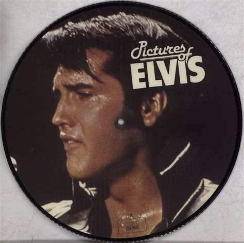 Elvis Presley Pictures Of Elvis Belgian Picture Disc Lp —