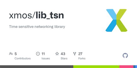 GitHub Xmos Lib Tsn Time Sensitive Networking Library