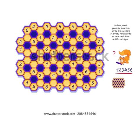 Logic Sudoku Puzzle Game Smartest Write Stock Vector Royalty Free