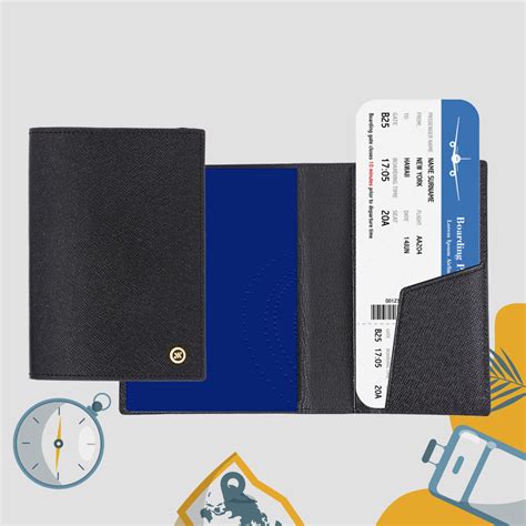 Personalised Leather Passport Holder Passport Cover Leather Passport