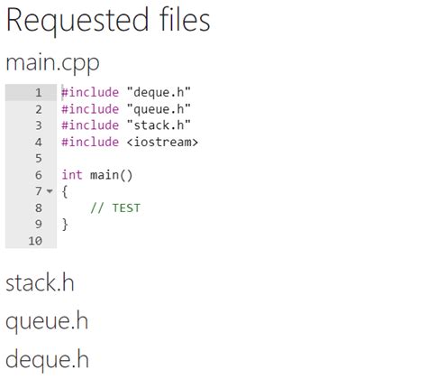 Solved Define Three Classes A Queue Class A Stack Class