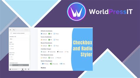 Checkbox And Radio Styler For Gravity Forms Worldpress It