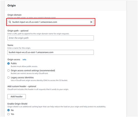 Create Amazon Cloudfront Distribution Aws Workshop