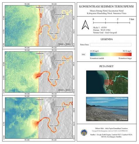 Suspended Sediment Concentration Map Download Scientific Diagram
