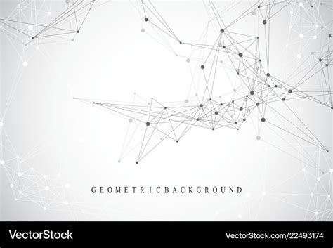 Big Data Visualization Graphic Abstract Royalty Free Vector