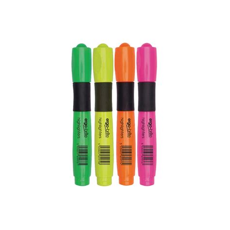 Ergo Brite Highlighter Assorted Mm Chisel Tip Pack JN Cromwell Tools