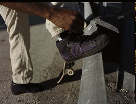 Adidas Pro Model Adv Skate Shoes Kader Sylla Core Black Core Black Dark Purple Tactics