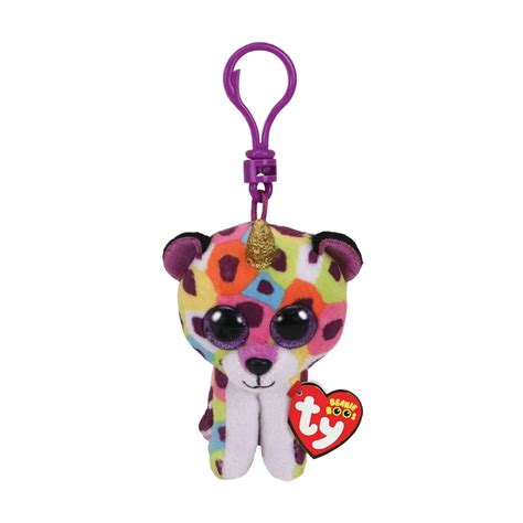 Мягкая игрушка-брелок TY Beanie Boo's Леопард Giselle, 12 см, от 3 лет ...