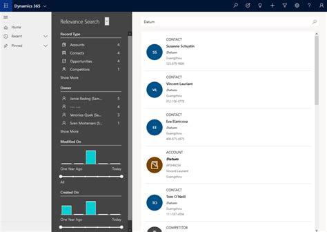 Different Types Of Searches In Microsoft Crm 365 Crm Crate