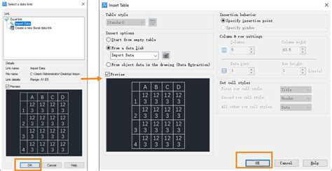 How To Import Excel Table Data Into Zwcad Technical Knowledge Base En