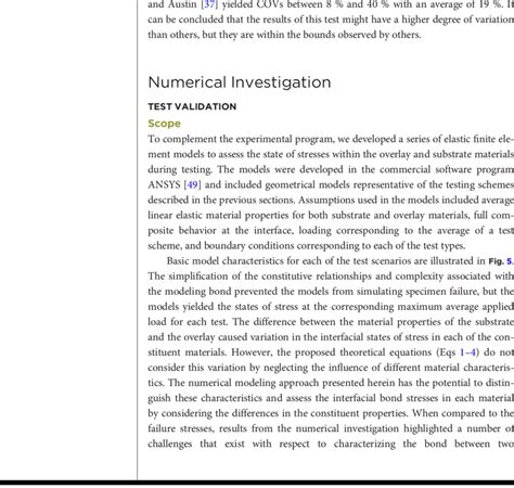 Finite Element Models Of Tested Specimens Download Scientific Diagram