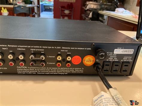 Adcom Gfp 555 Stereo Preamplifier Photo 4090007 Us Audio Mart