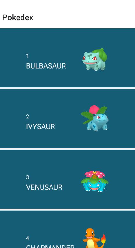 Github Omarcelomottapokedex React Native Pokedex React Native Redux