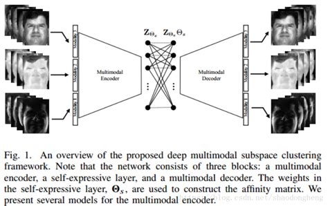 deep multimodal subspace clustering networks 翻译 csdn博客