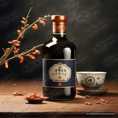Ai创作图酱香白酒品牌标志 酱润人和 昵图网