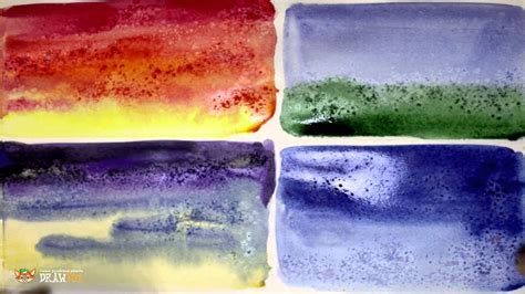 Drawfox Акварельная живопись для начинающих 2 1 Использование соли в акварели Youtube