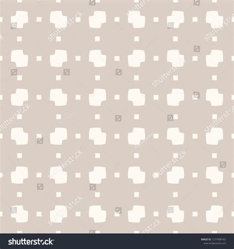 Vector Minimalist Seamless Pattern Subtle Abstract Stock Vector Royalty Free 1277908162