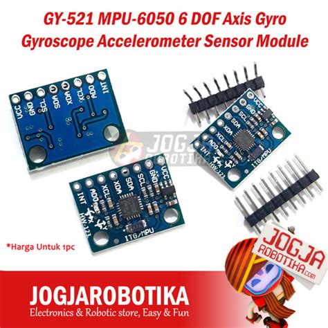 Jual Gy 521 Mpu 6050 Mpu 6050 6 Dof Axis Gyro Accelerometer Sensor Module Kab Sleman