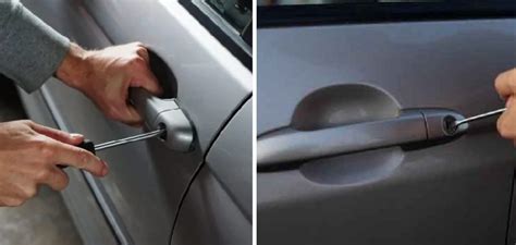 How To Unlock A Car Door With A Screwdriver Easy Steps