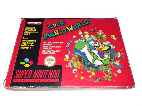 Купить Super Mario World / Набор в коробке / 3xA / SNES: отзывы, фото и ...