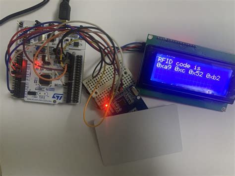 Revised Working With Stm32 And Rc522 Rfid Reader Spi Based Module