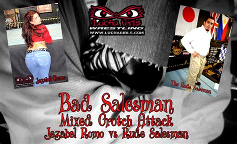 Bad Salesman Lucha Girls Wrestling