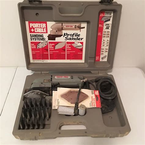 Lot 233 Porter Cable Profile Sander