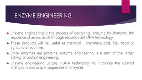 Enzyme Engineering Pdf