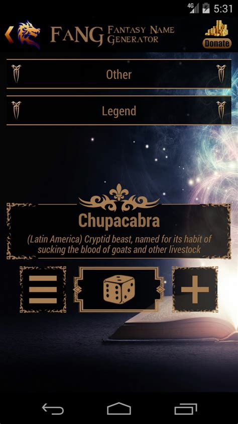 Fang Fantasy Name Generator For Android Download