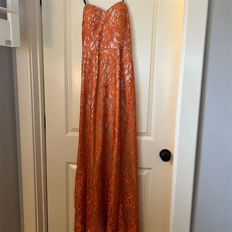 Dalia Macphee Strapless Gown Gem