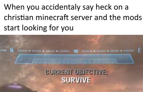 Current Objective Survive Template