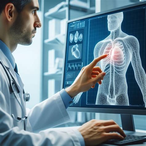 Premium Ai Image Ai Assisted Medical Diagnosis Ai Generated Illustration Realistic