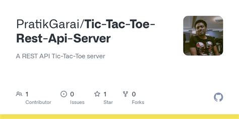 github pratikgarai tic tac toe rest api server a rest api tic tac