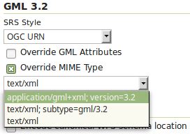 Wfs Settings Geoserver X User Manual