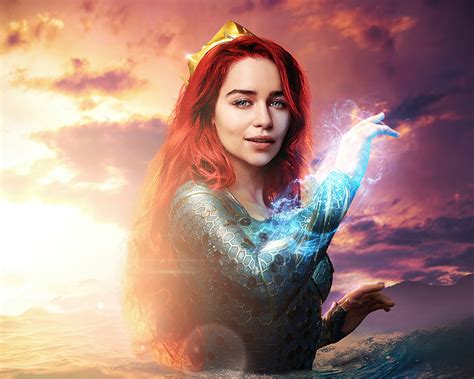 1280x1024 Emilia Clarke As Mera Wallpaper1280x1024 Resolution Hd 4k