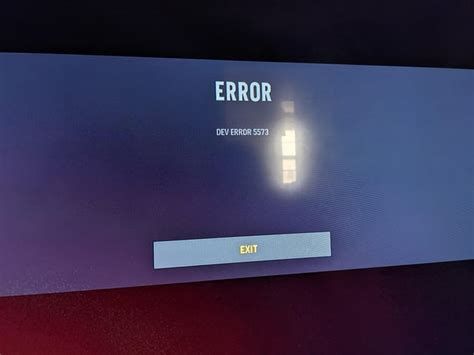 Has Anybody Ever Got This Error Dev Error Rcallofdutyvanguardcod
