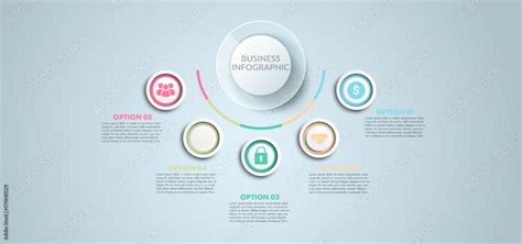 Vector Circle Infographic Cycle Diagram Graph Presentation Chart Business Infographics