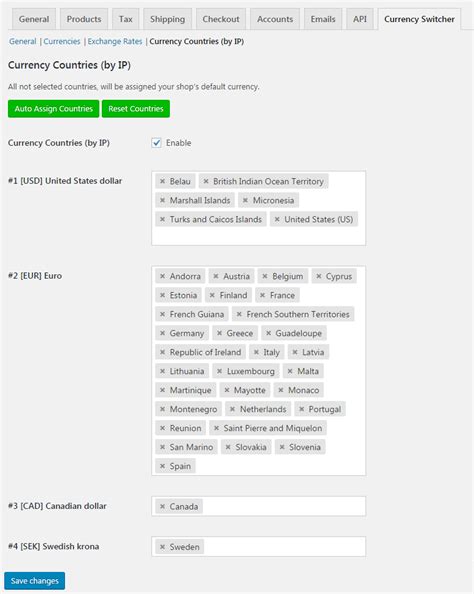 Currency Switcher For Woocommerce Wp Wham