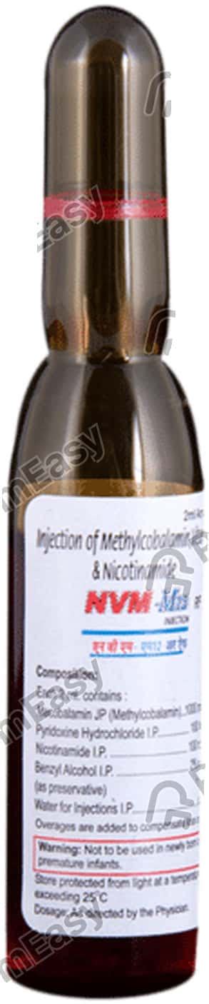 Buy Nvm M12 0 Mg Injection 2 Online At Flat 15 Off Pharmeasy