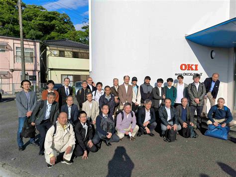 事務局だより＜no26＞ 株式会社okiコムエコーズシーテック事業所の見学会を実施しました。光ファイバセンシング振興協会