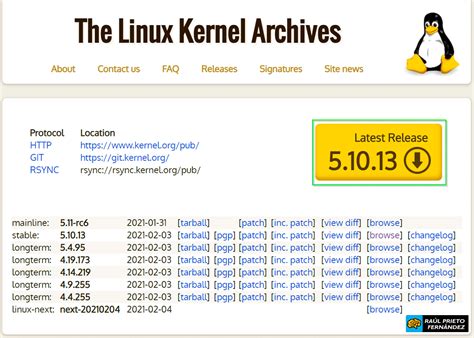 cómo compilar el kernel de gnu linux en 10 pasos