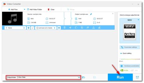 how to convert m4a to wav using audacity
