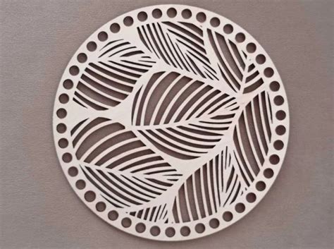 Лазерно изрязани дъна и капаци за плетени панери Handmasters Bg