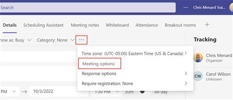 Using Meeting CO ORGANIZERS In Microsoft Teams Meetings Chris Menard