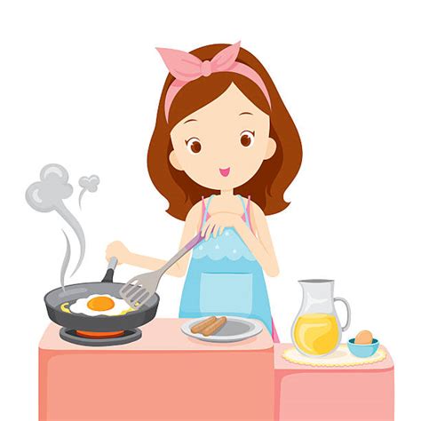 Making Breakfast Illustrations Royalty Free Vector Graphics And Clip Art