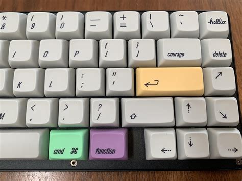 Retro Apple Inspired Keycaps For My Nightfox Keeb 🍎